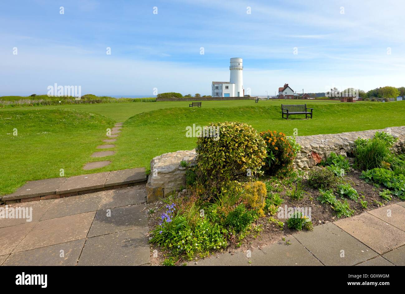 Old Hunstanton Lighthouse the first parabolic reflector which was built ...