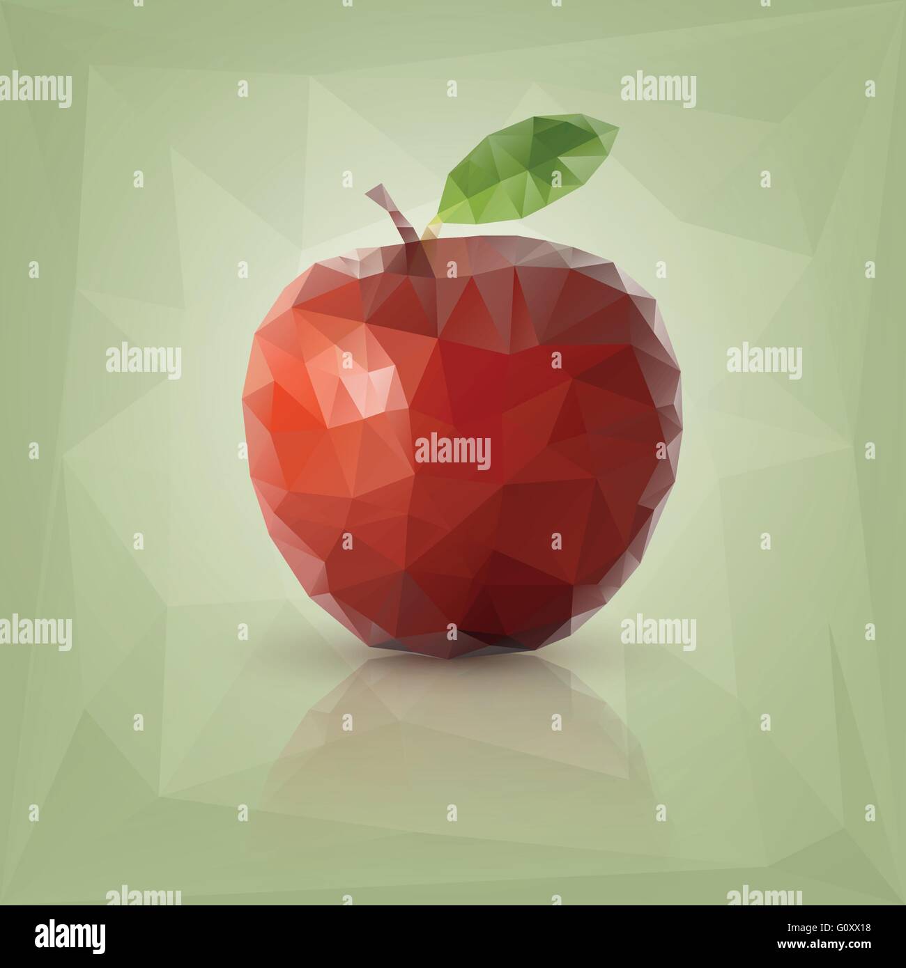 Origami fruit Stock Vector Images - Alamy