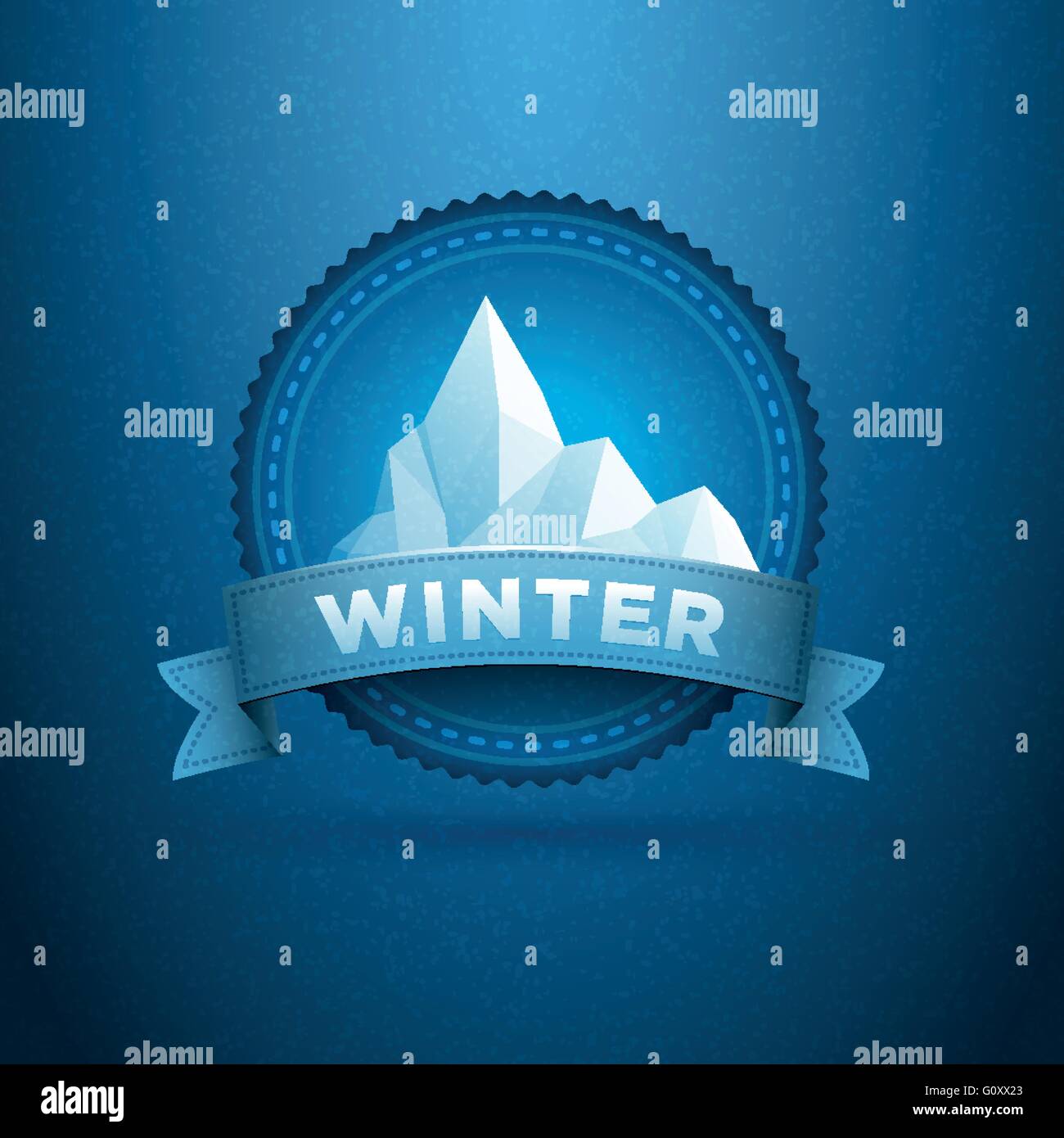 Emblem snow hi-res stock photography and images - Alamy