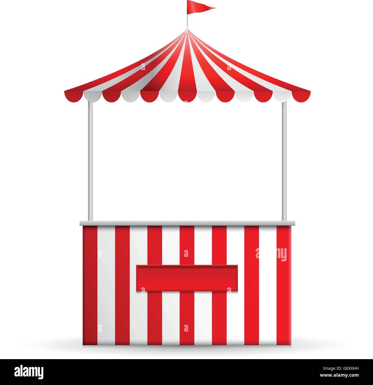 Small stall food Stock Vector Images - Alamy