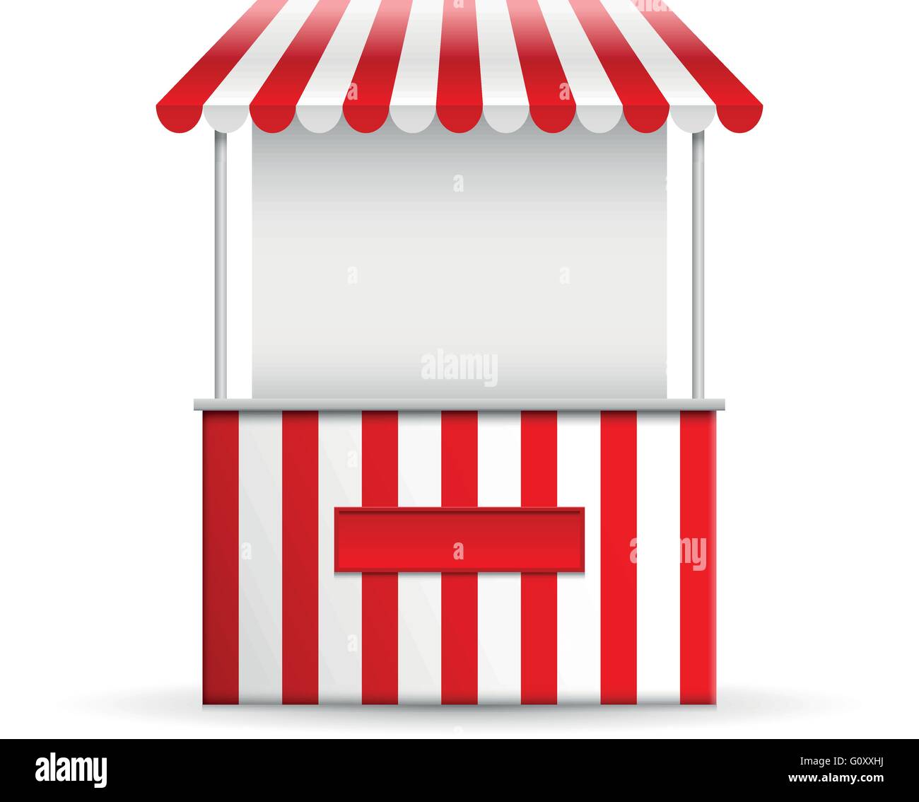 Small stall food Stock Vector Images - Alamy