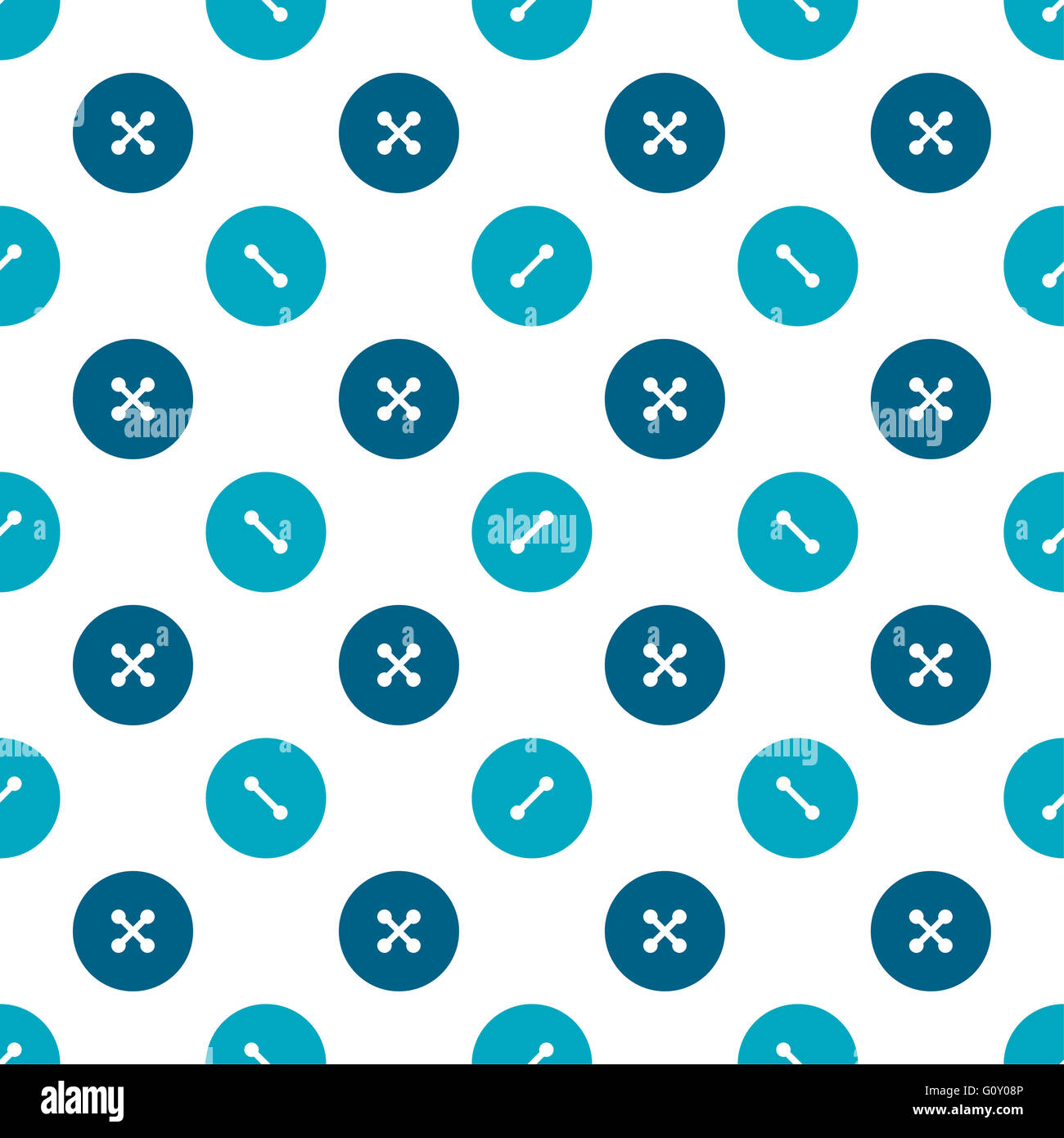 Vector seamless pattern with buttons Stock Photo - Alamy