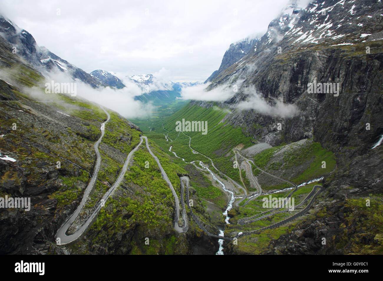Trolls path trollstigen trollstigveien hi-res stock photography and ...