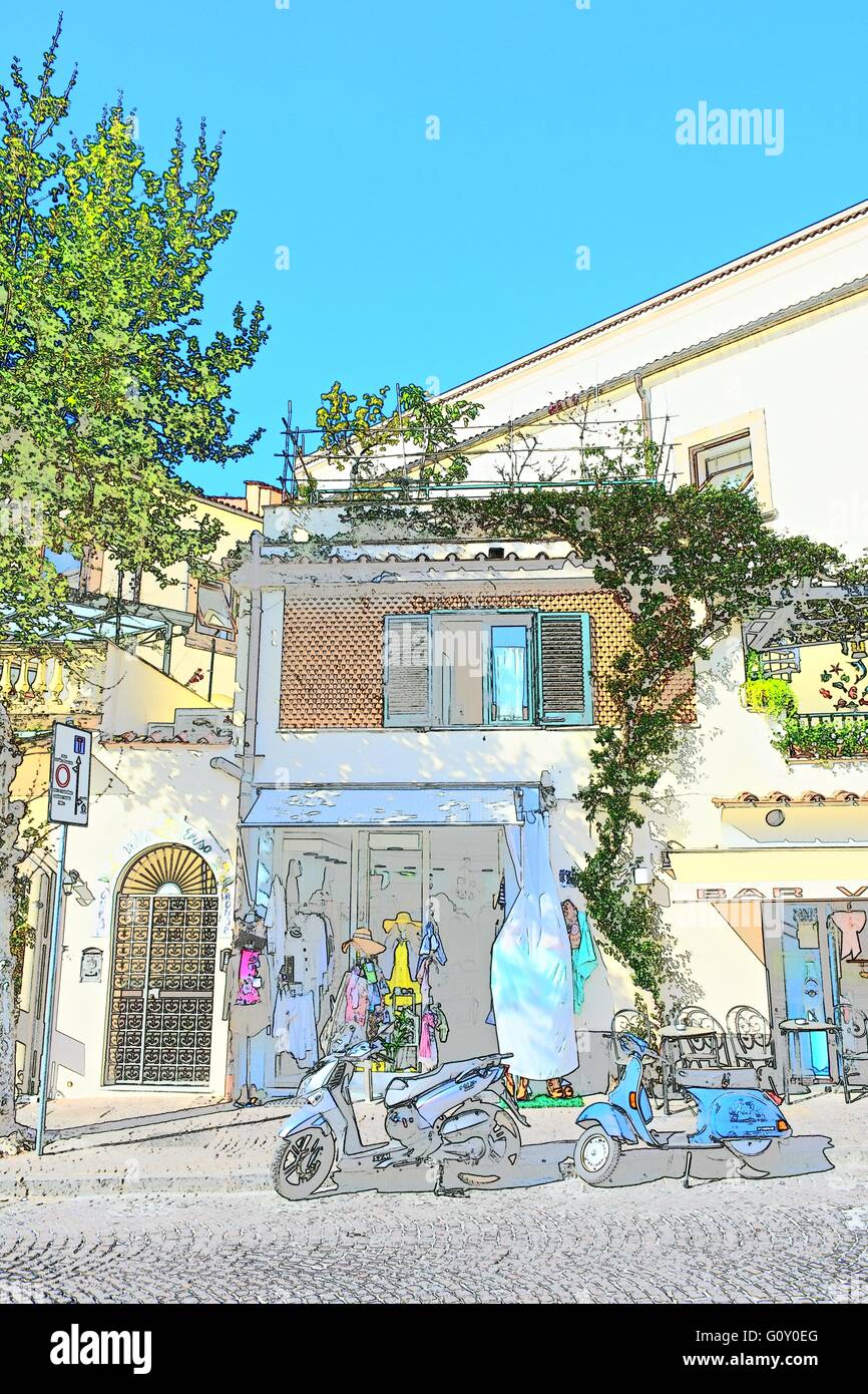 Drawing Architecture Landscape Italy 7,400+ Italian Countryside Stock