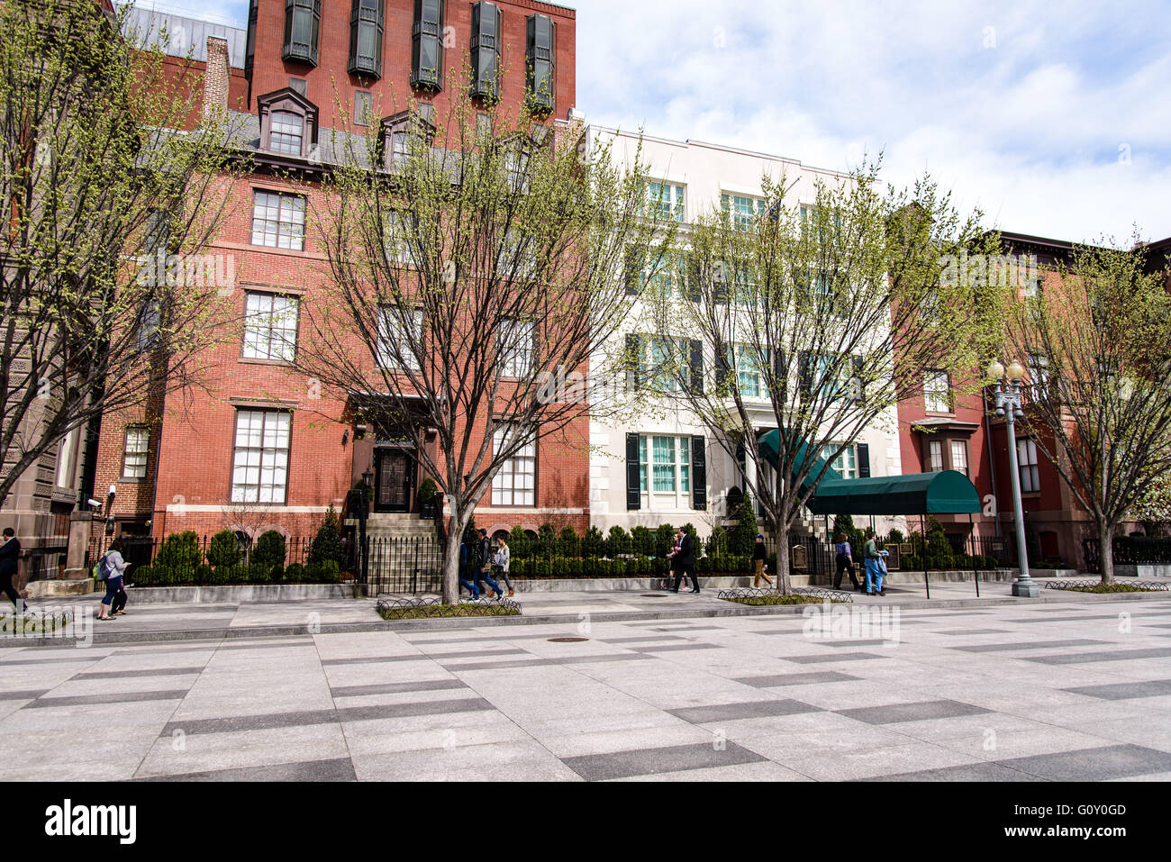 Lee House and Blair House, part of the President's Guest House ...