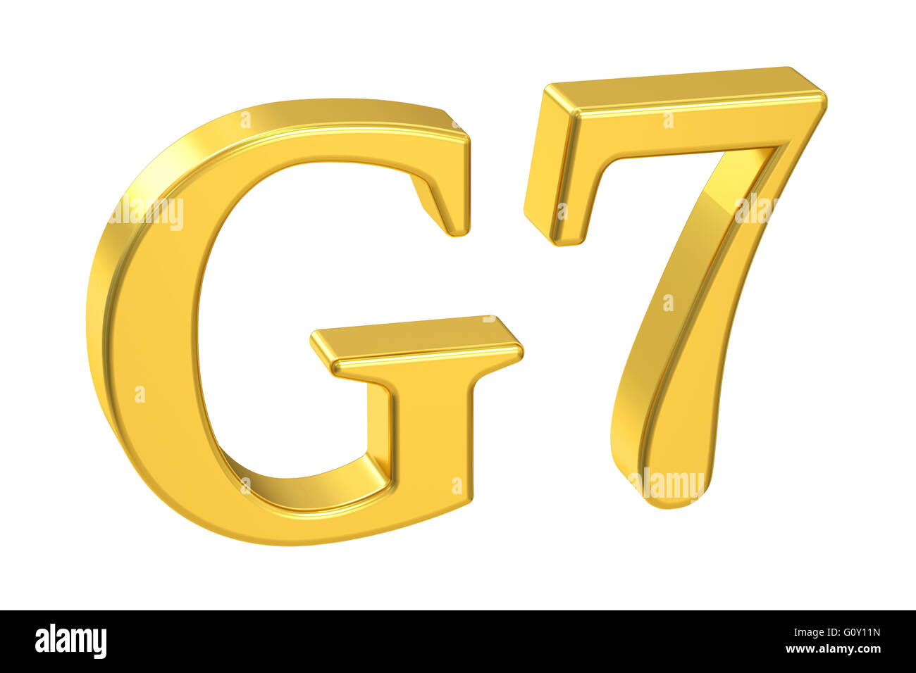 G7 concept, 3D rendering Stock Photo - Alamy