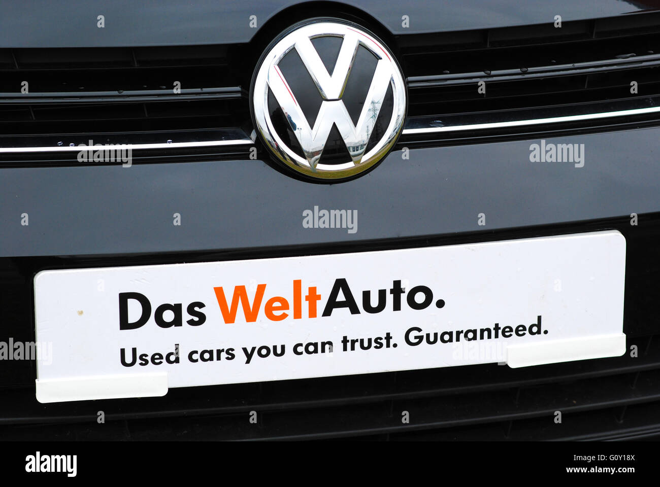 Volkswagen cars second hand used Stock Photo - Alamy