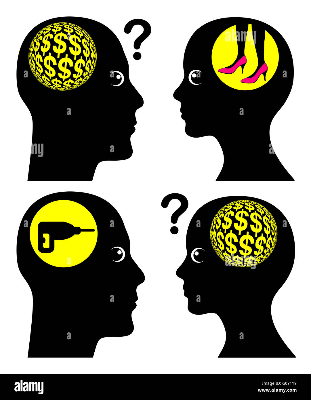 Our preference Cut Out Stock Images & Pictures - Alamy