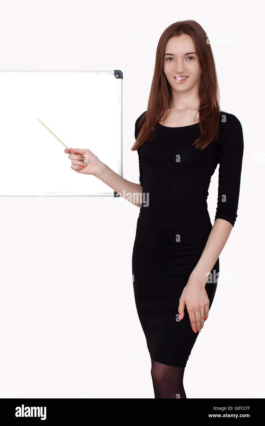 Portrait of coaching woman Stock Photo - Alamy