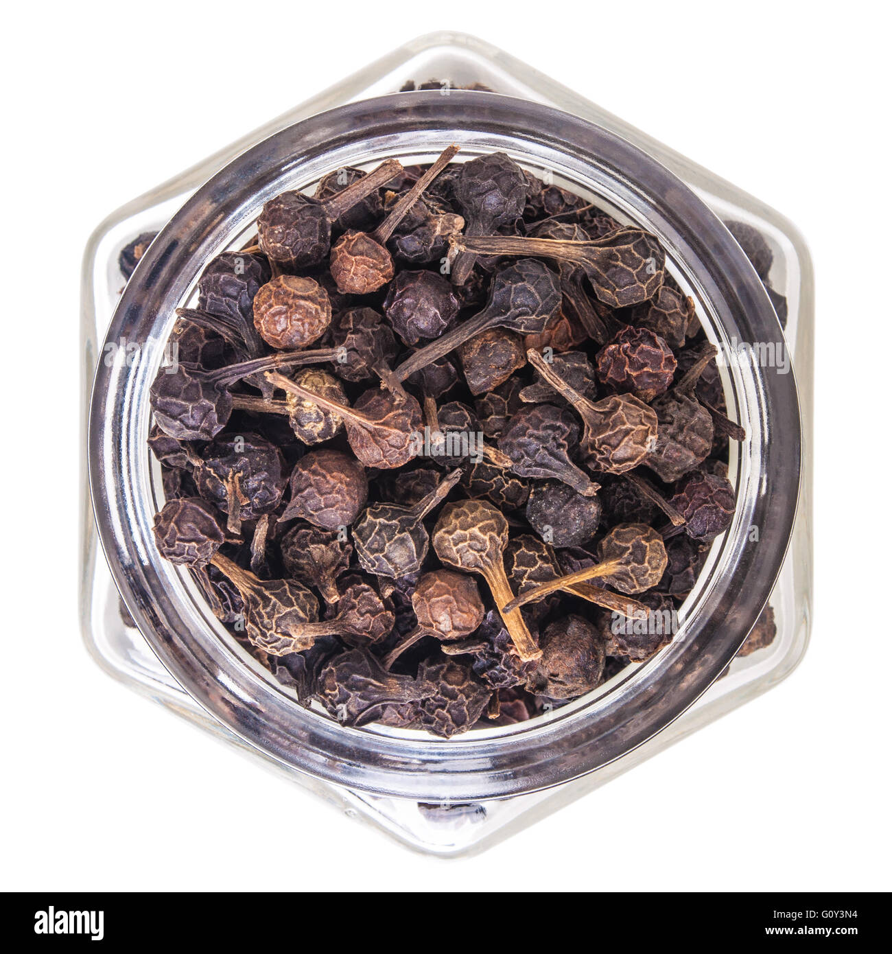 cubeb pepper isolated on white background Stock Photo - Alamy