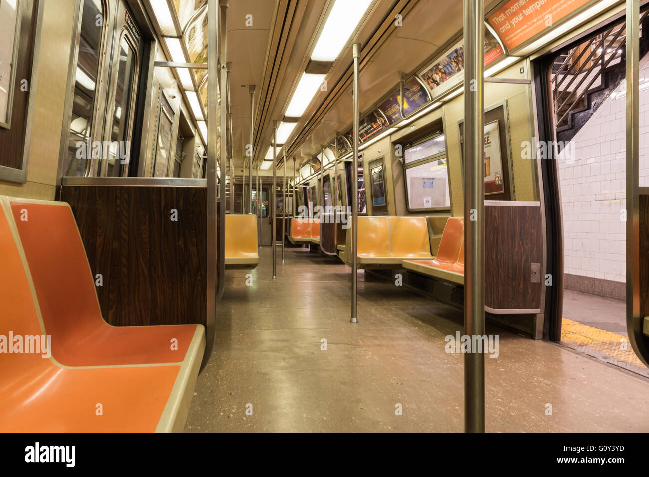 Subway car hi-res stock photography and images - Alamy