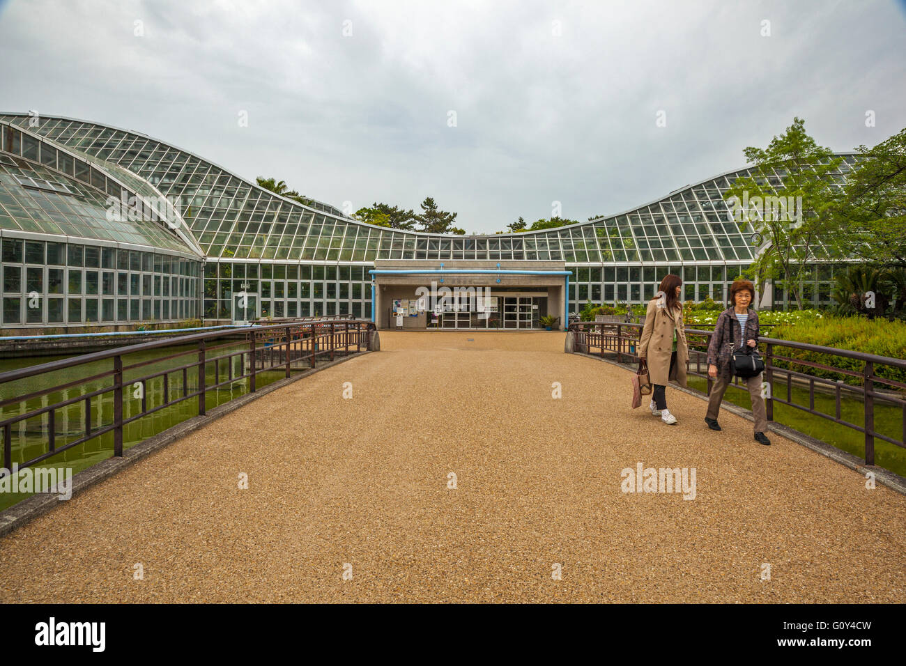 Kyoto botanical garden conservatory, Japan Stock Photo - Alamy