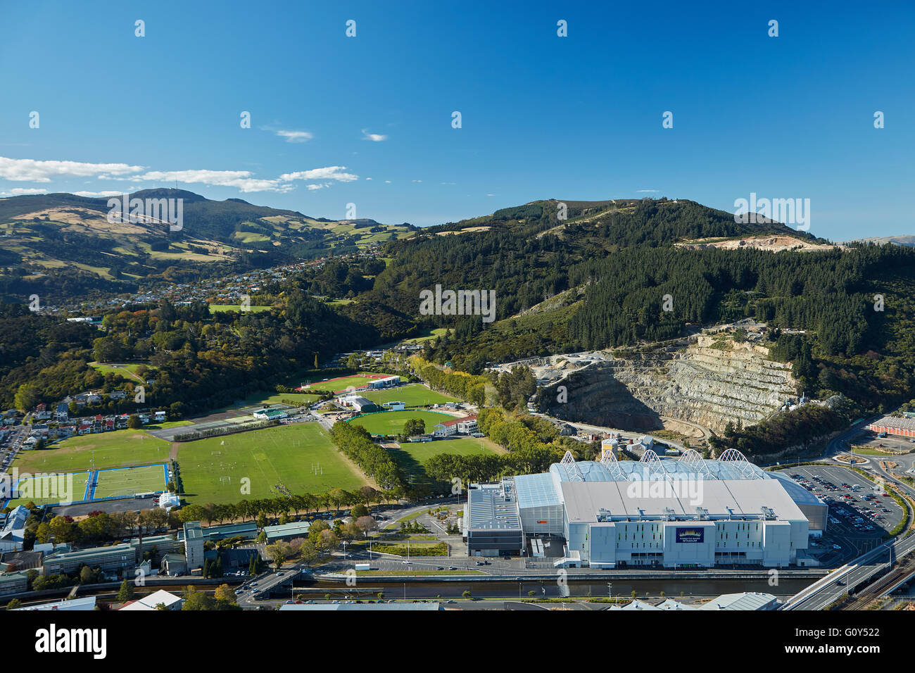 Dunedin stadium view hi-res stock photography and images - Alamy