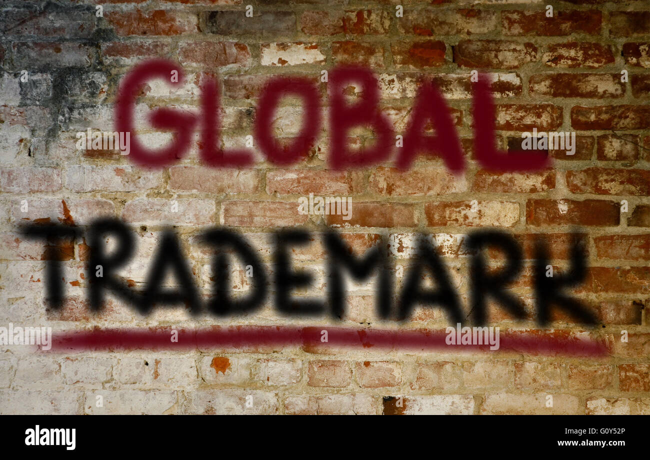 Global Trademark Concept Stock Photo - Alamy