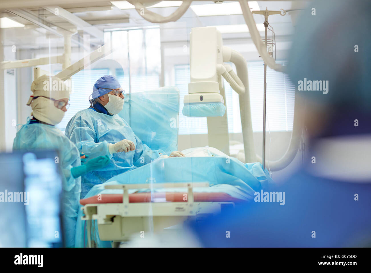 Surgeons at work Stock Photo - Alamy