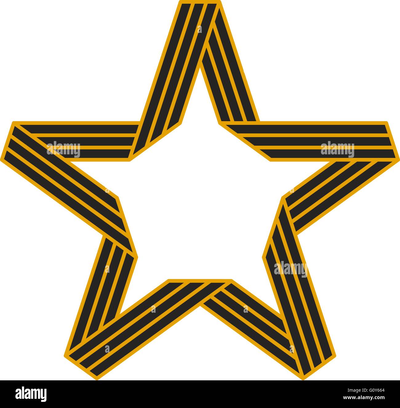 Star of color band Stock Vector Image & Art - Alamy