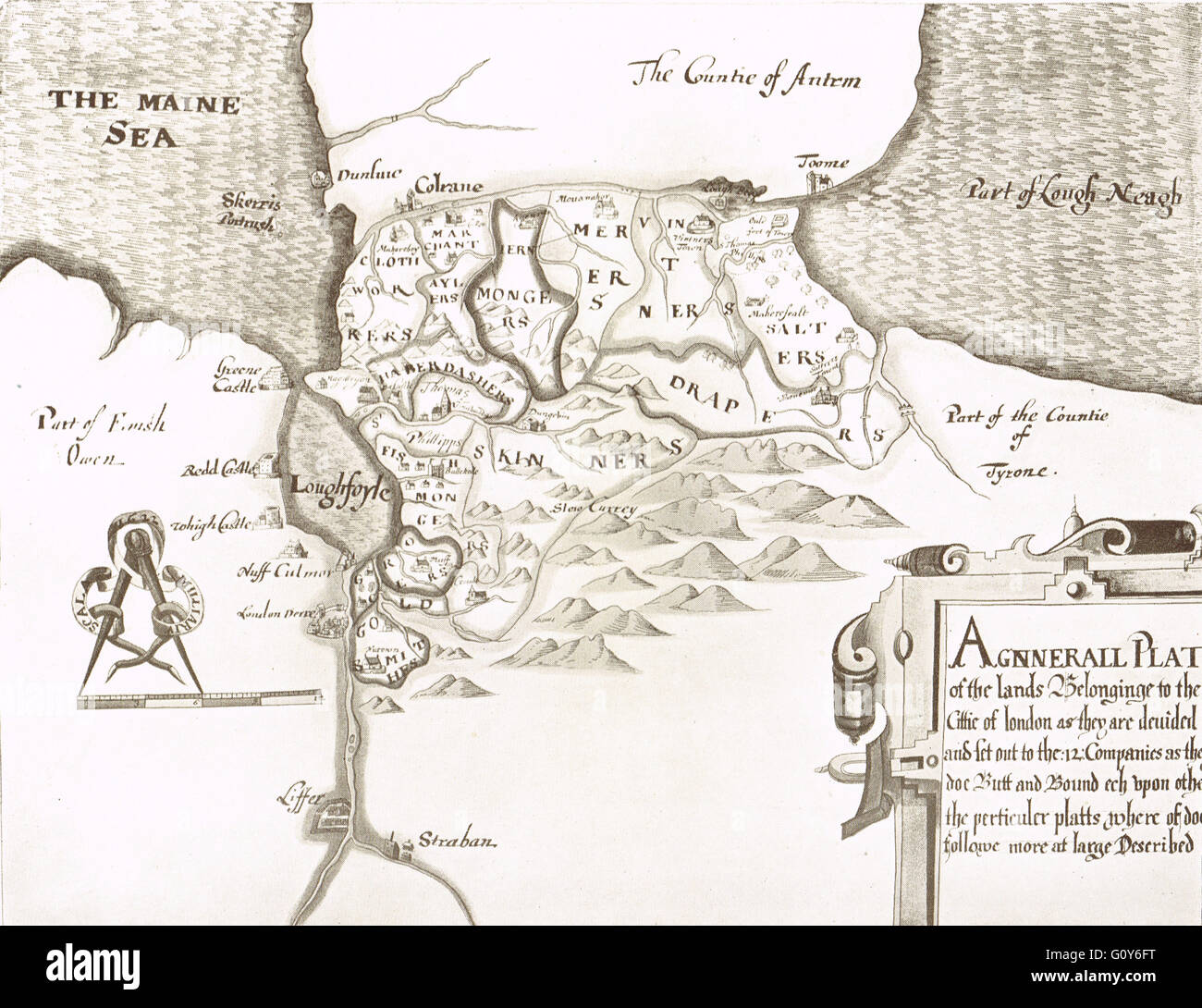 Plantation of ulster hi-res stock photography and images - Alamy