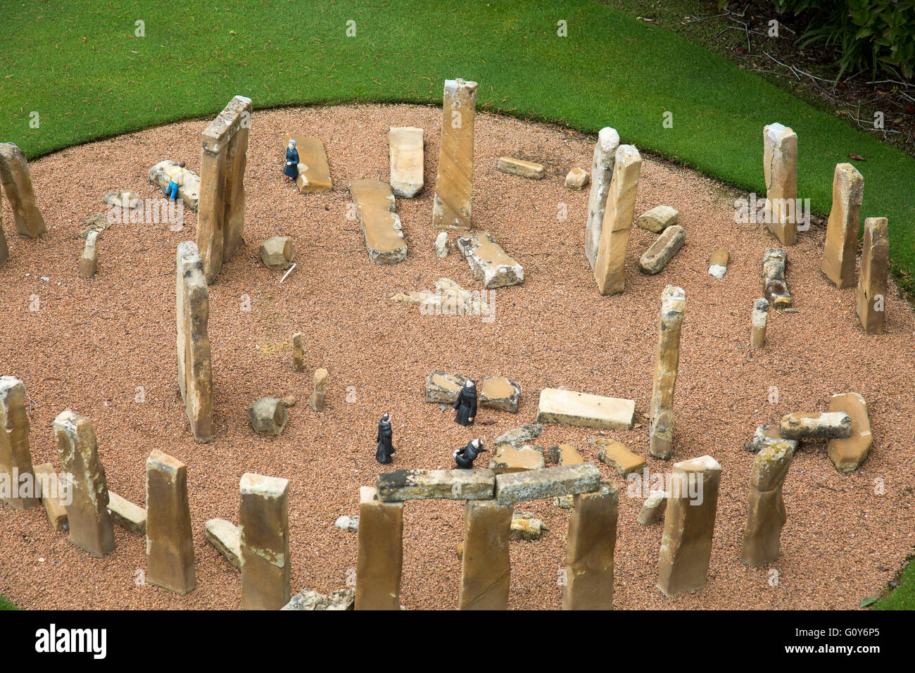 Cockington Green miniature villages in Canberra, here a model of ...