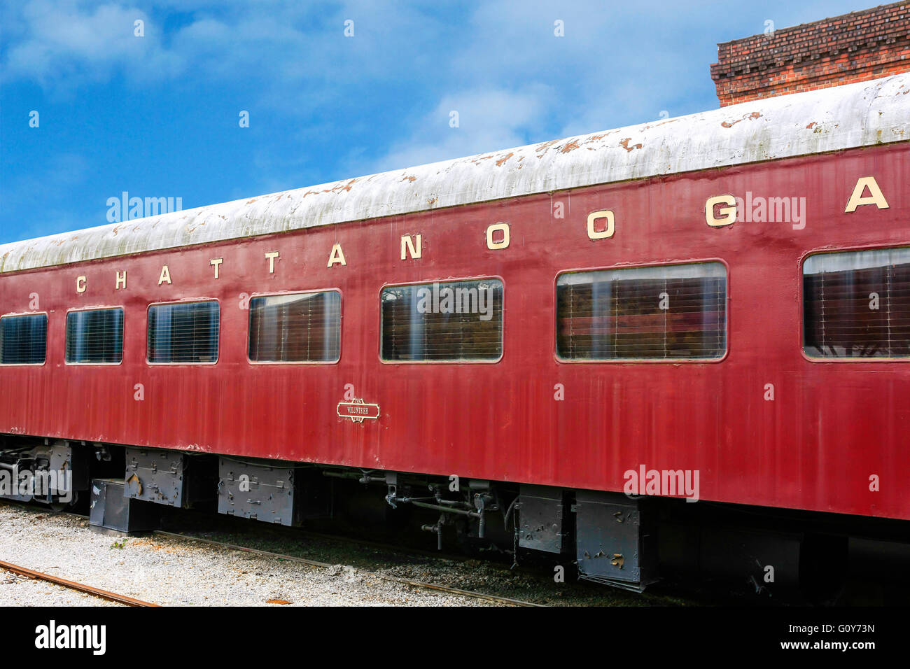 Chattanooga Choo-Choo Railway carriage at the station in downtown ...