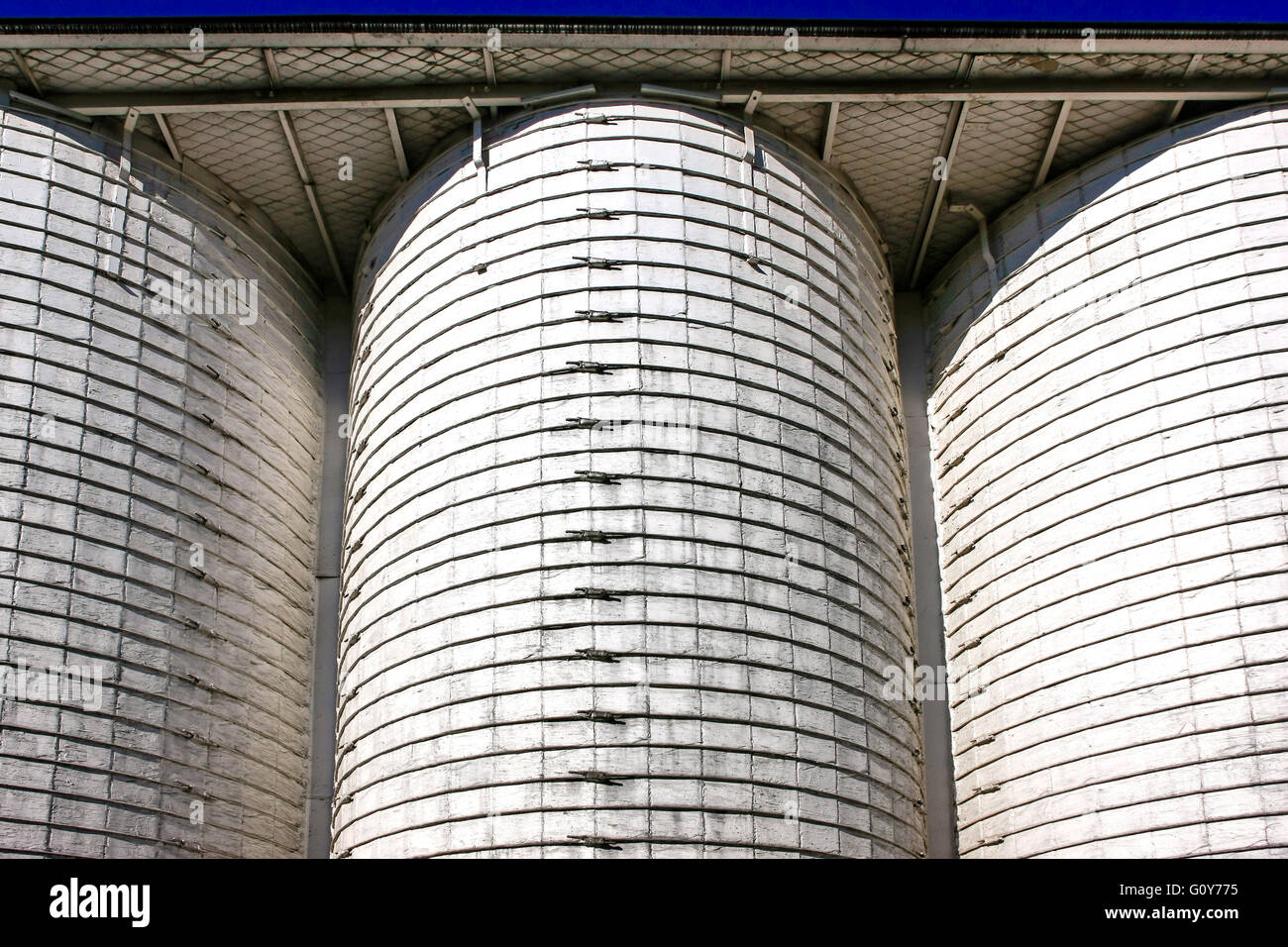 Jack Daniels distillery storage vats in Lynchburg, Tennessee Stock ...