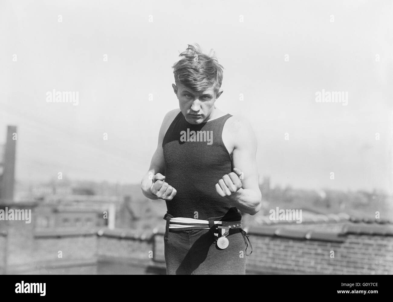James Jarvis, American Lightweight Boxer, Portrait, Bain News Service ...
