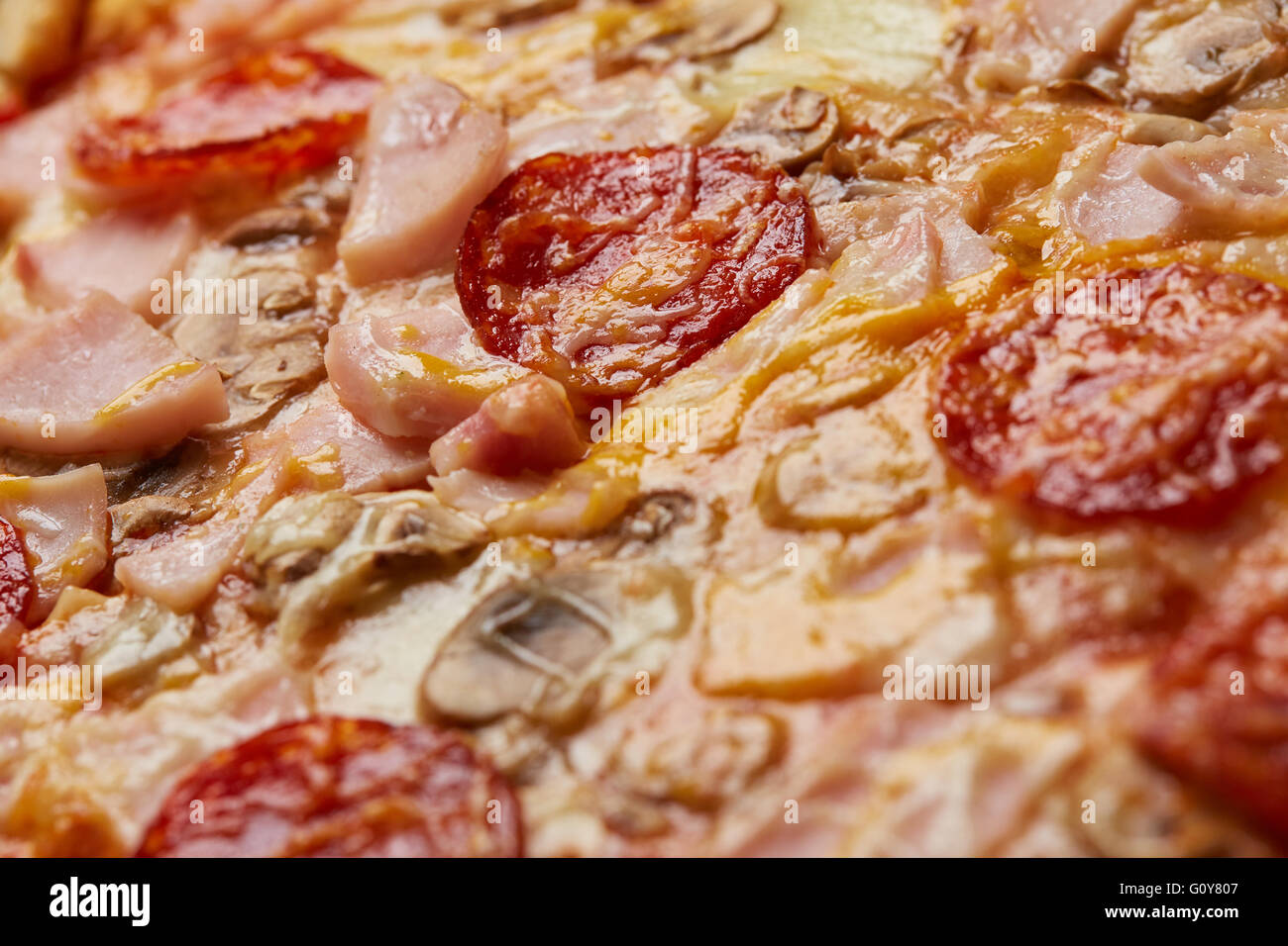 pizza close up Stock Photo - Alamy