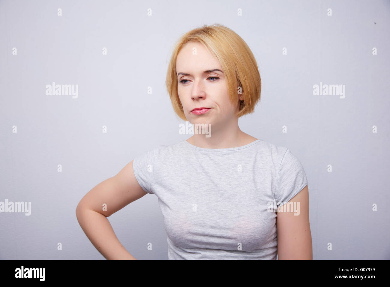 Portrait of a sad girl Stock Photo - Alamy