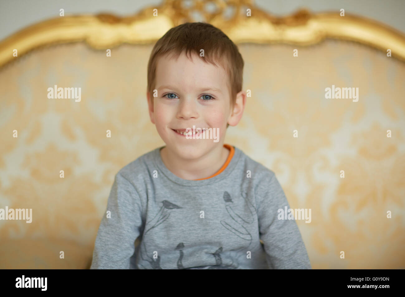 nice boy smiling Stock Photo - Alamy