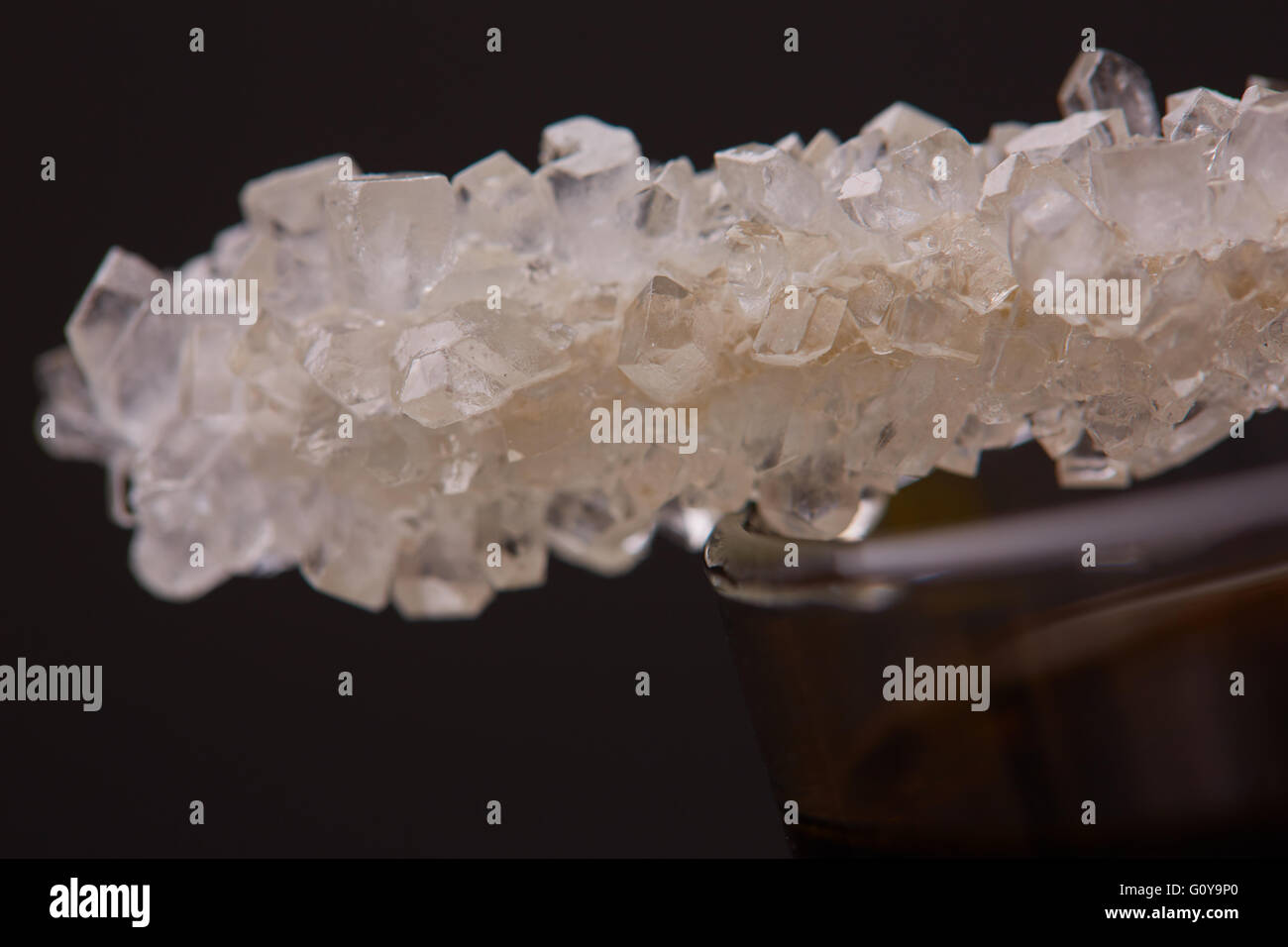 crystal sugar on a stick Stock Photo - Alamy