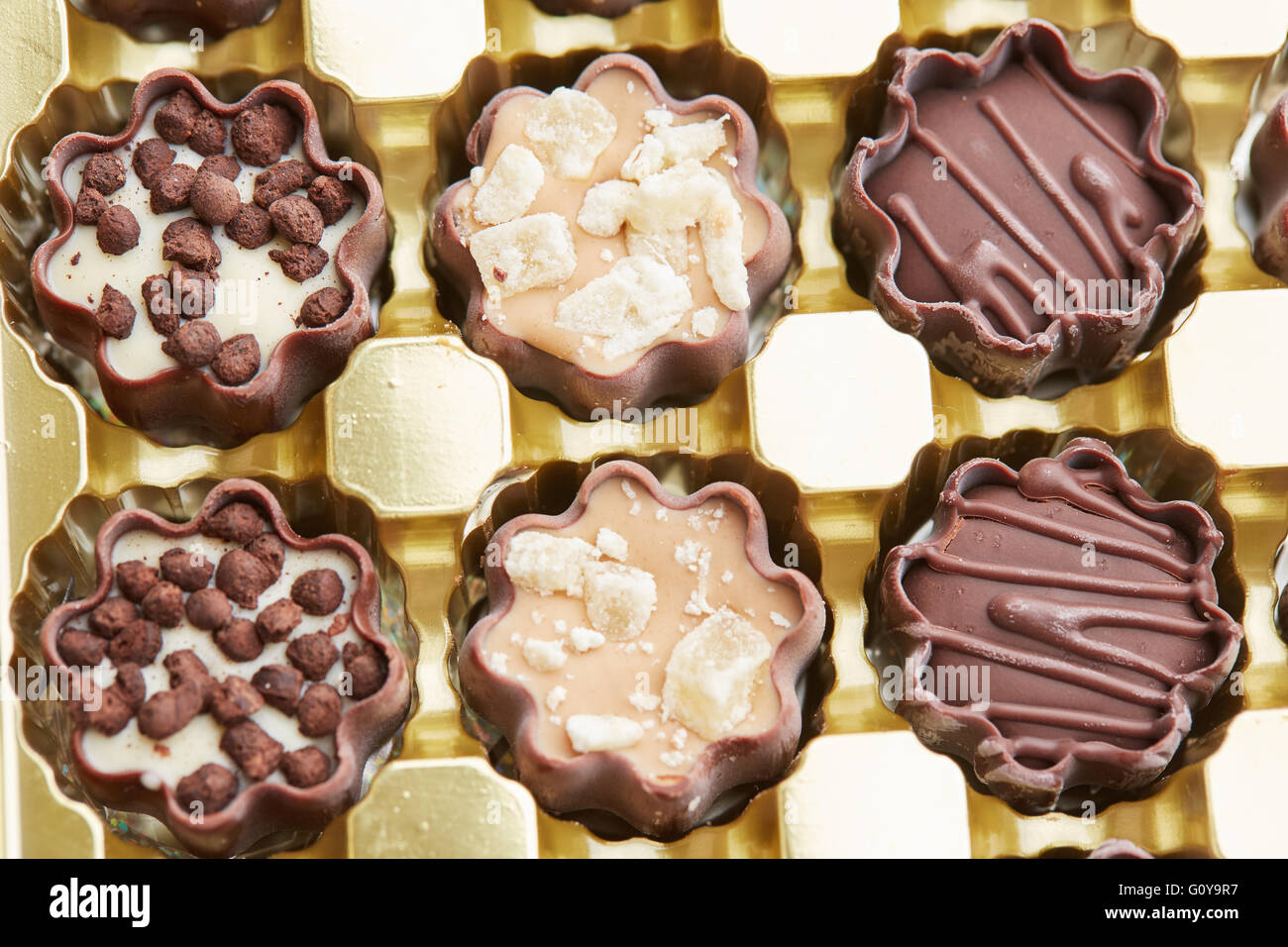 delicious chocolate candies Stock Photo - Alamy
