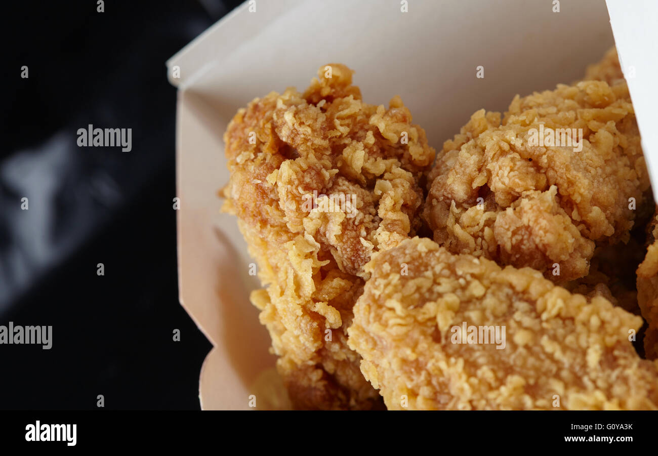 chicken legs deep fried Stock Photo - Alamy