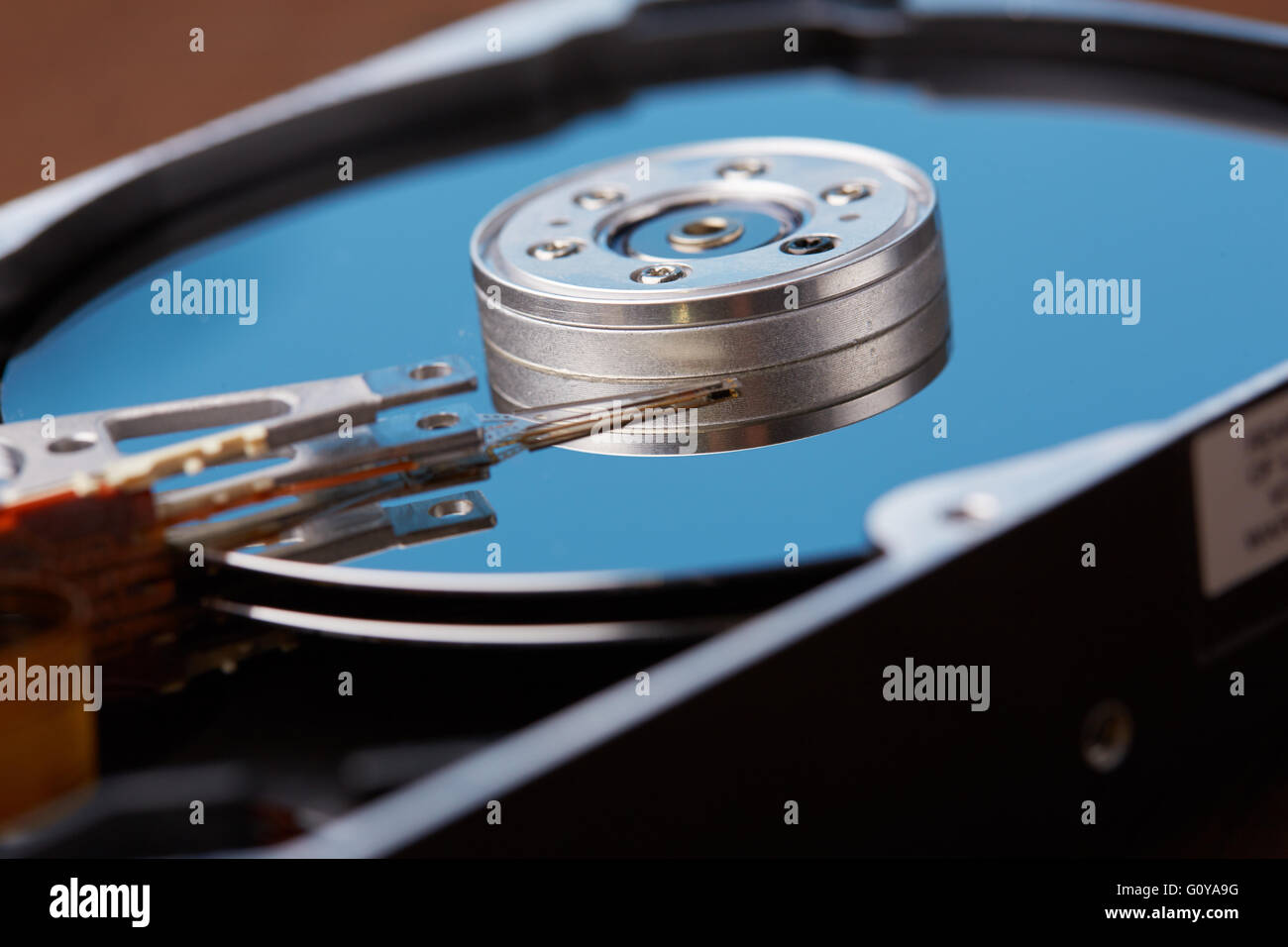 hard disk closeup Stock Photo - Alamy