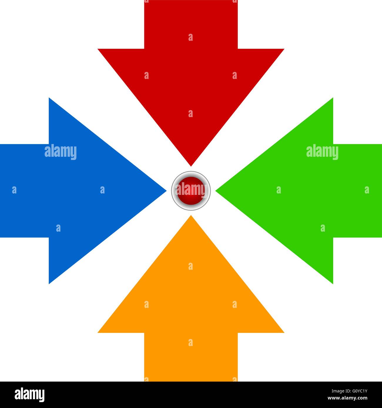 Arrow tip Stock Vector Images - Alamy