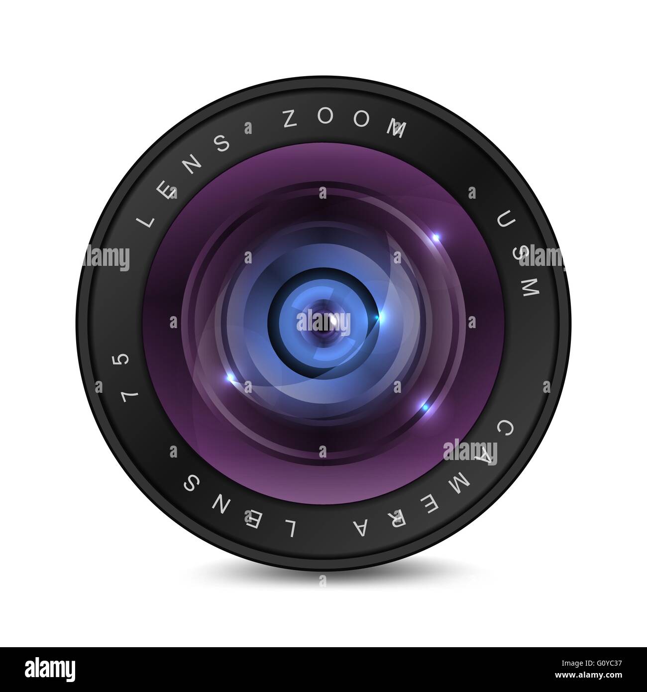 Lens Stock Vector Images - Alamy