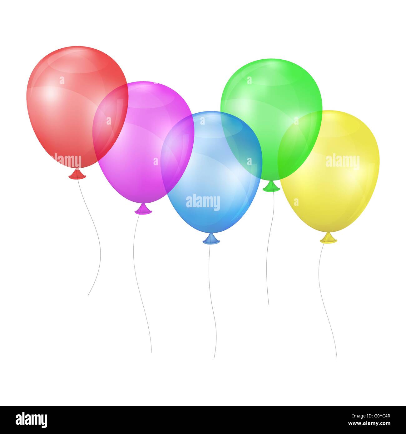 Glossy red color flying Stock Vector Images - Alamy