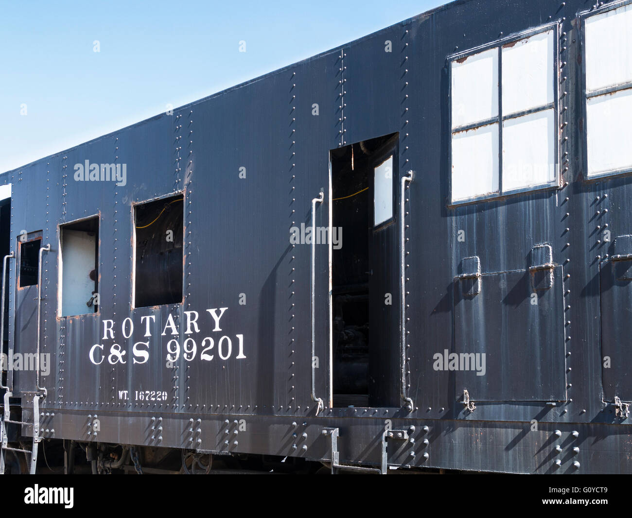 Colorado & Southern Rotary Snowplow #99201, Colorado Railroad Museum ...