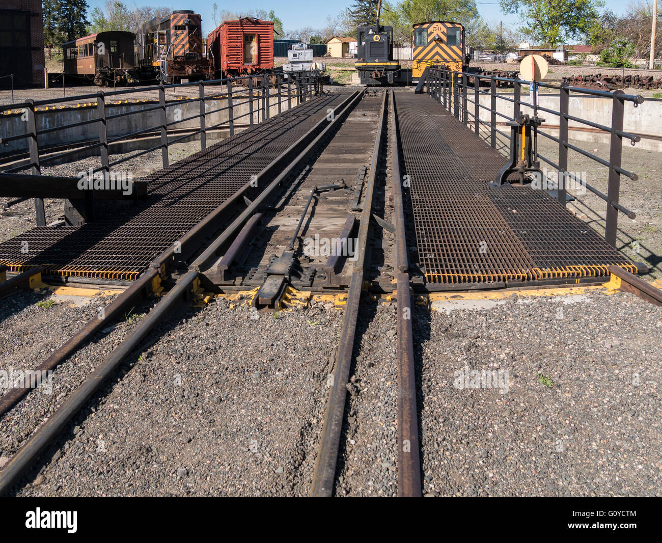 Cornelius W. Hauck Roundhouse, Colorado Railroad Museum, Golden ...