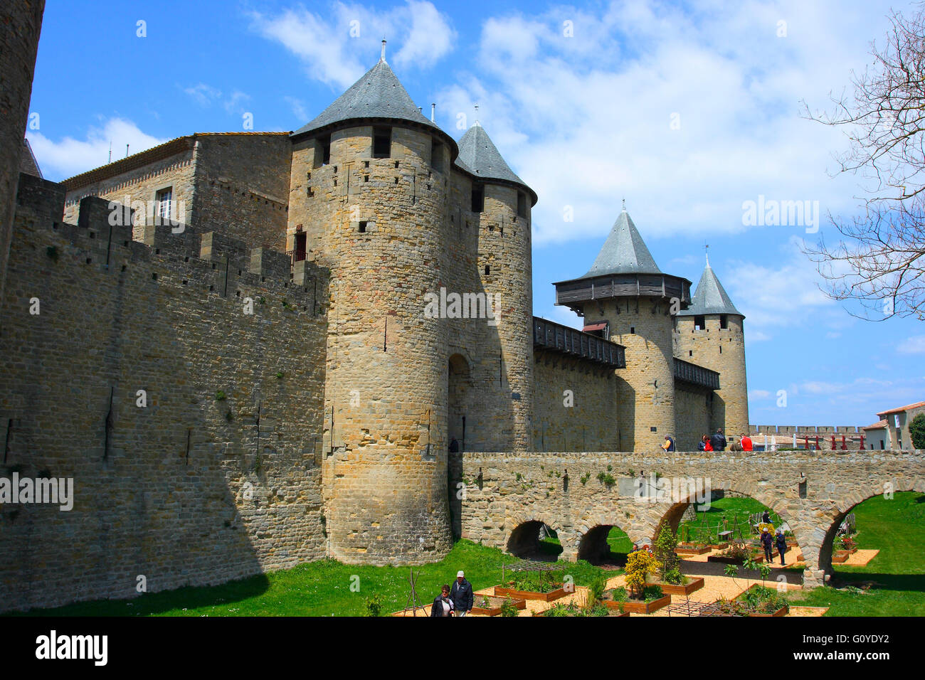 Carcassonne landmarks hi-res stock photography and images - Alamy