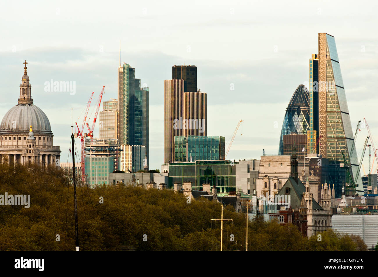 Skyscraper office building, London skyline, England Stock Photo - Alamy