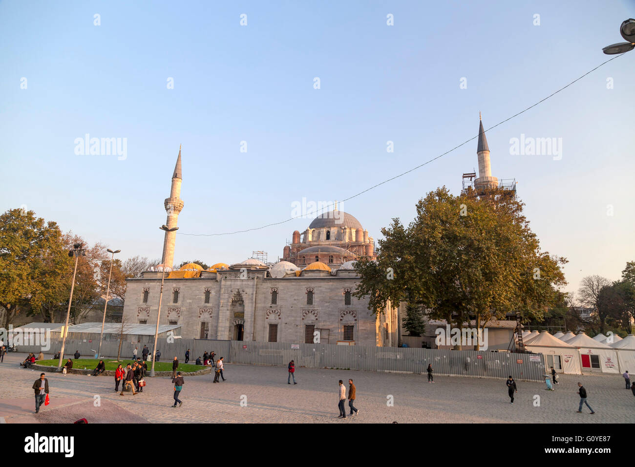 Beautiful view on the historical districts of Istanbul, Turkiye Stock ...