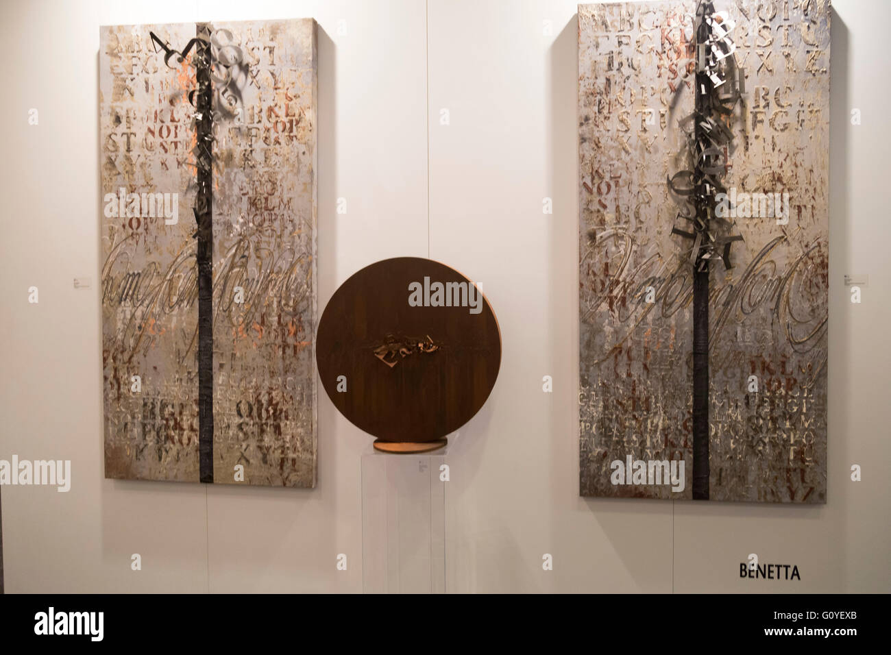 Istanbul, Turkey - November 13, 2015: Pieces of art from various ...