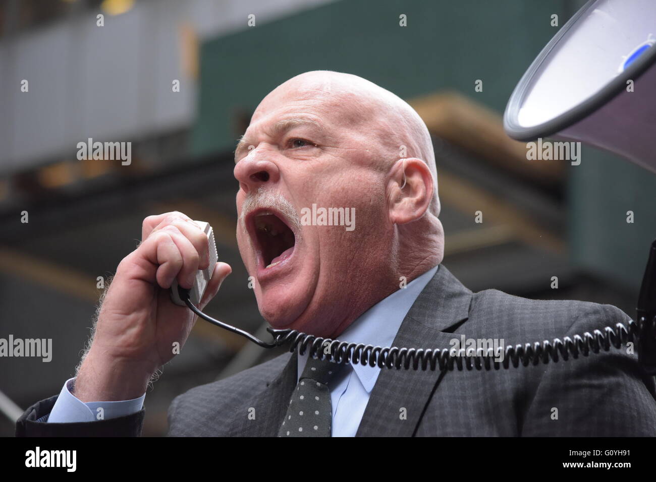 New York City, United States. 05th May, 2016. Terry Moore of Metalic ...