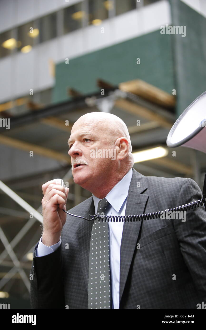 New York City, United States. 05th May, 2016. Terry Moore of Metalic ...