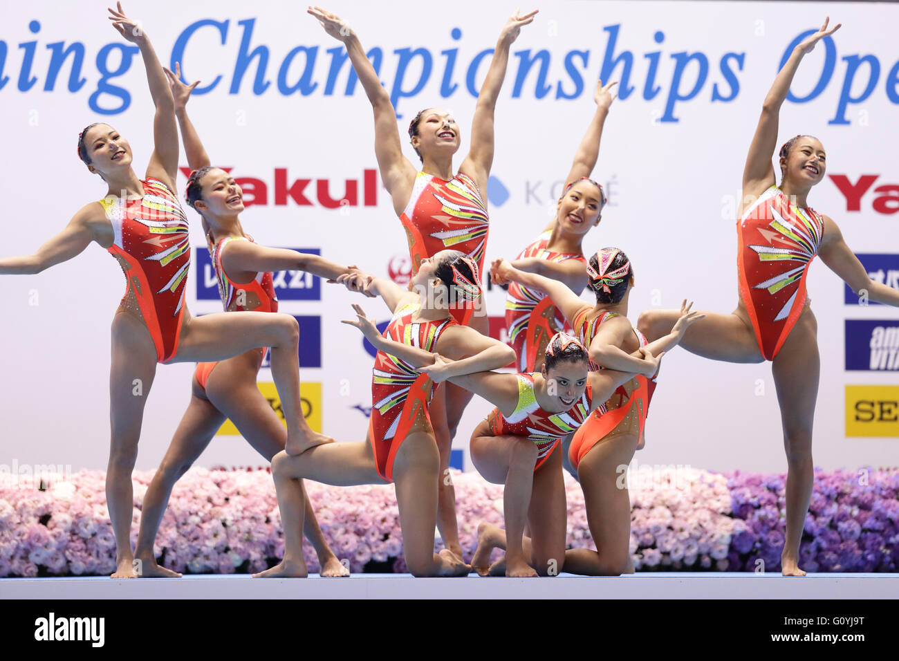 Tokyo, Japan. 1st May, 2016. Japan team group (JPN) Synchronized ...