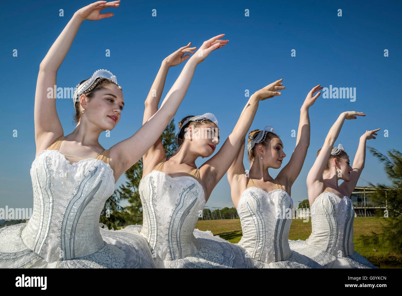 Australia. 06th May, 2016. The Australian Ballet dancers pose for ...