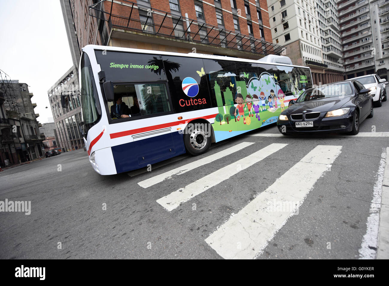 Electric buses uruguay hi-res stock photography and images - Alamy