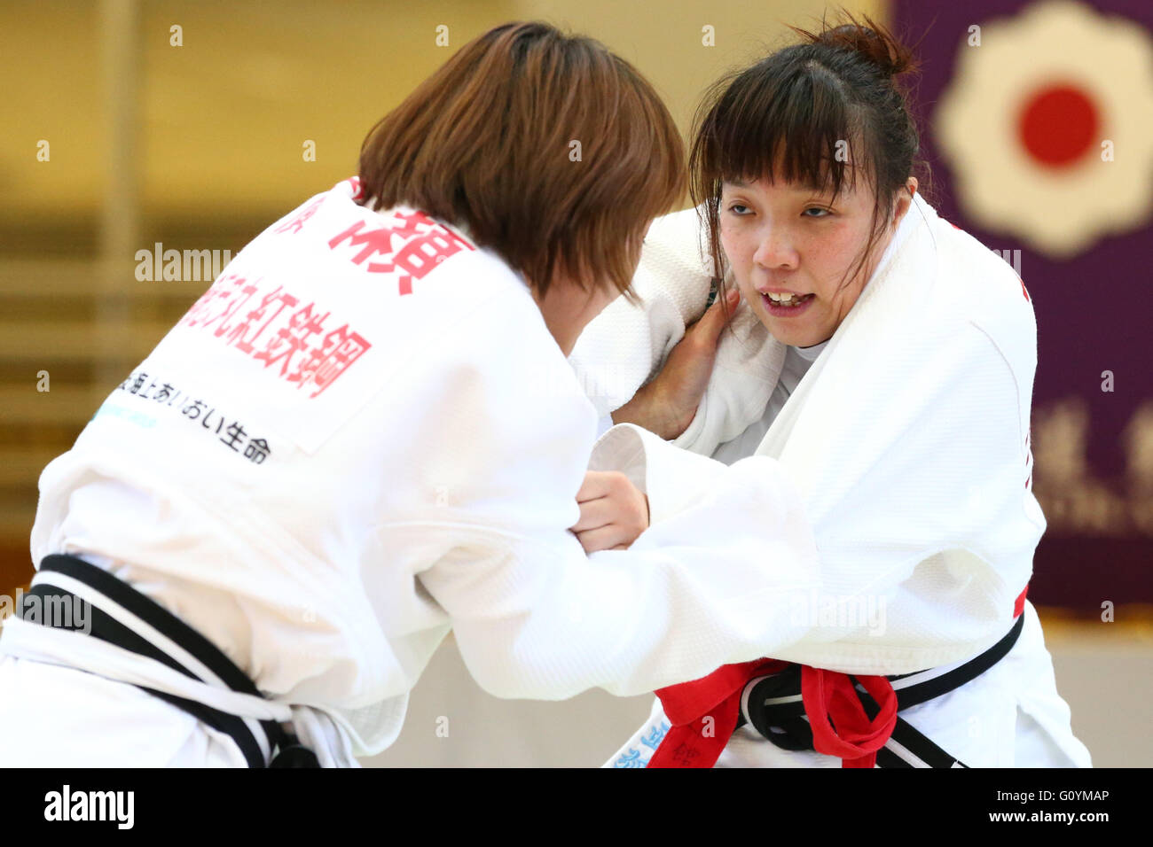 Kodokan, Tokyo, Japan. 4th May, 2016. (L-R) Junko Hirose, Ayumi Ishii, MAY 4, 2016 - judo ...