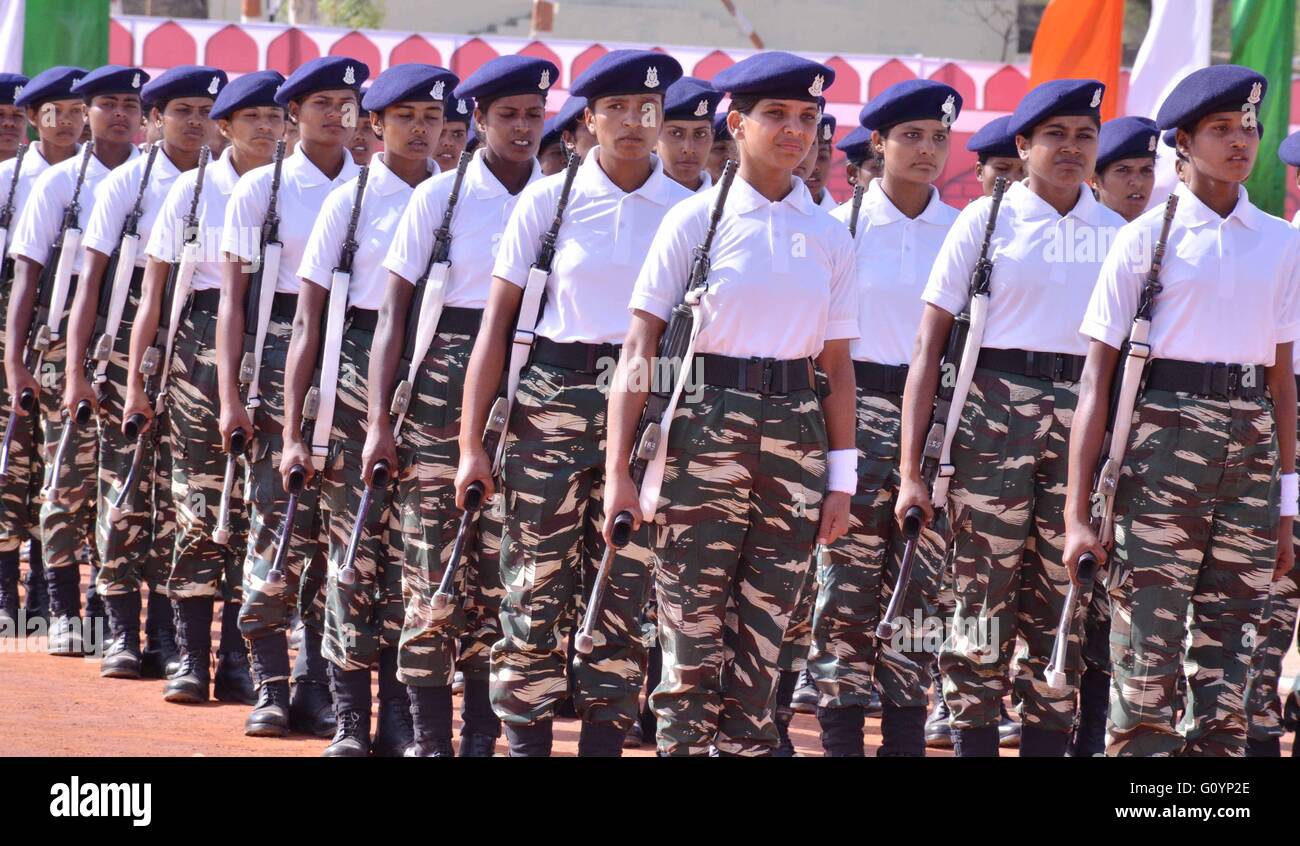 Rajasthan, India. 05th May, 2016. Central Police Force India's first ...