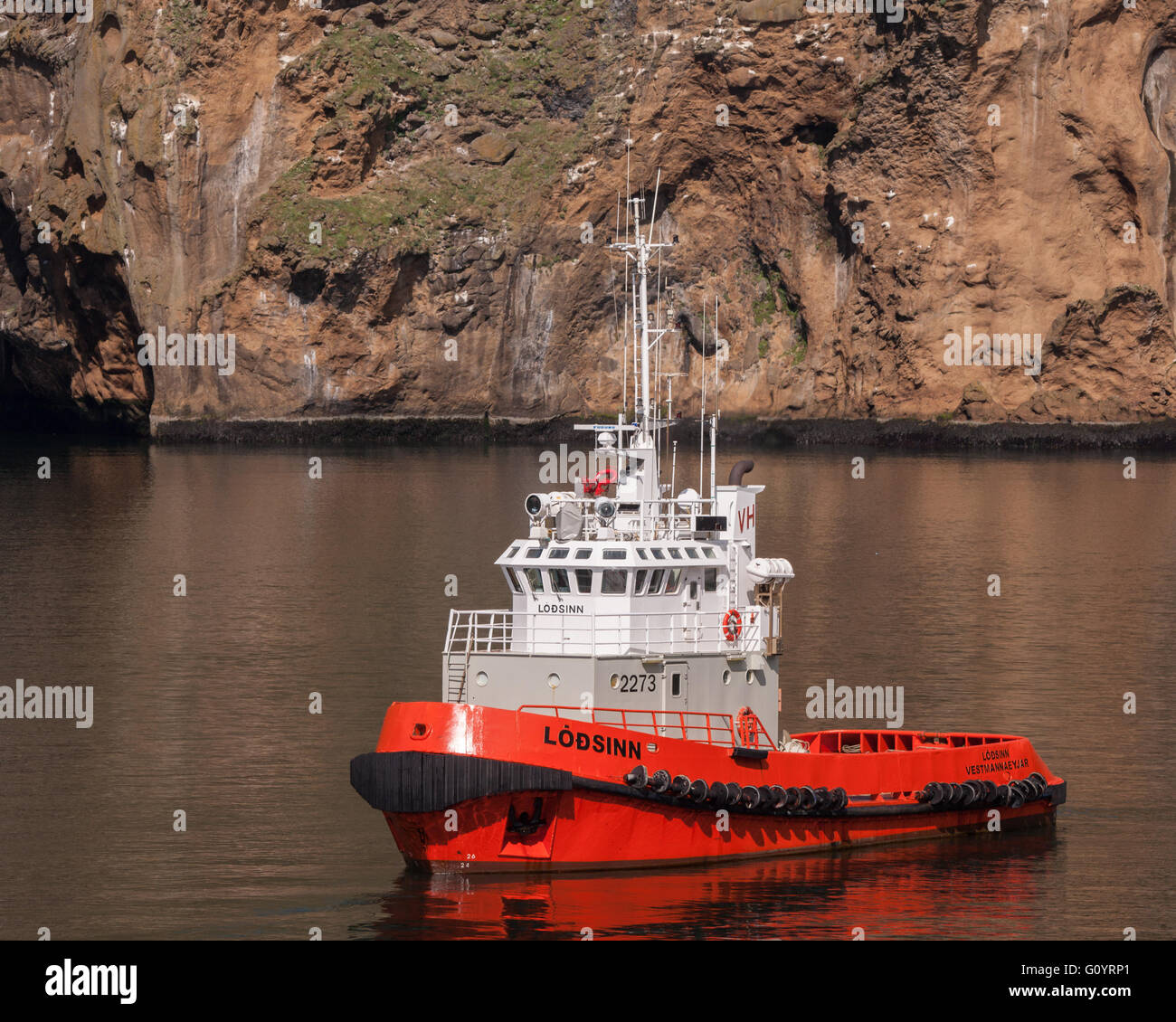 Heimaey harbor entrance hi-res stock photography and images - Alamy