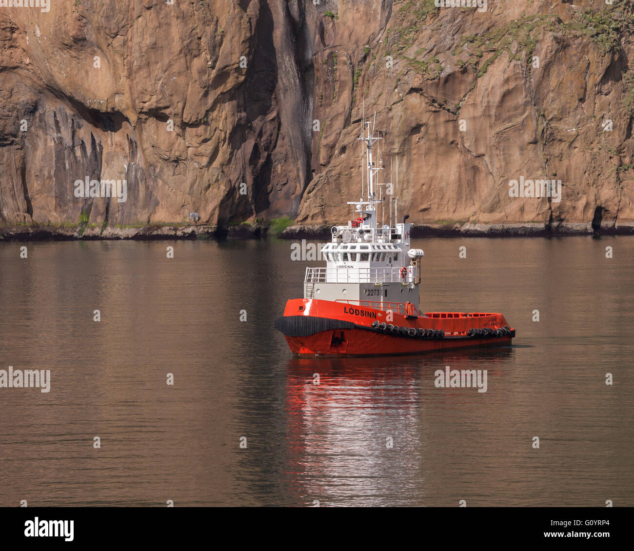 Heimaey harbor entrance hi-res stock photography and images - Alamy